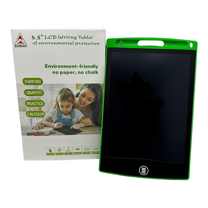 Tableta Grafica Copii 8.5", negru - eMAG.ro