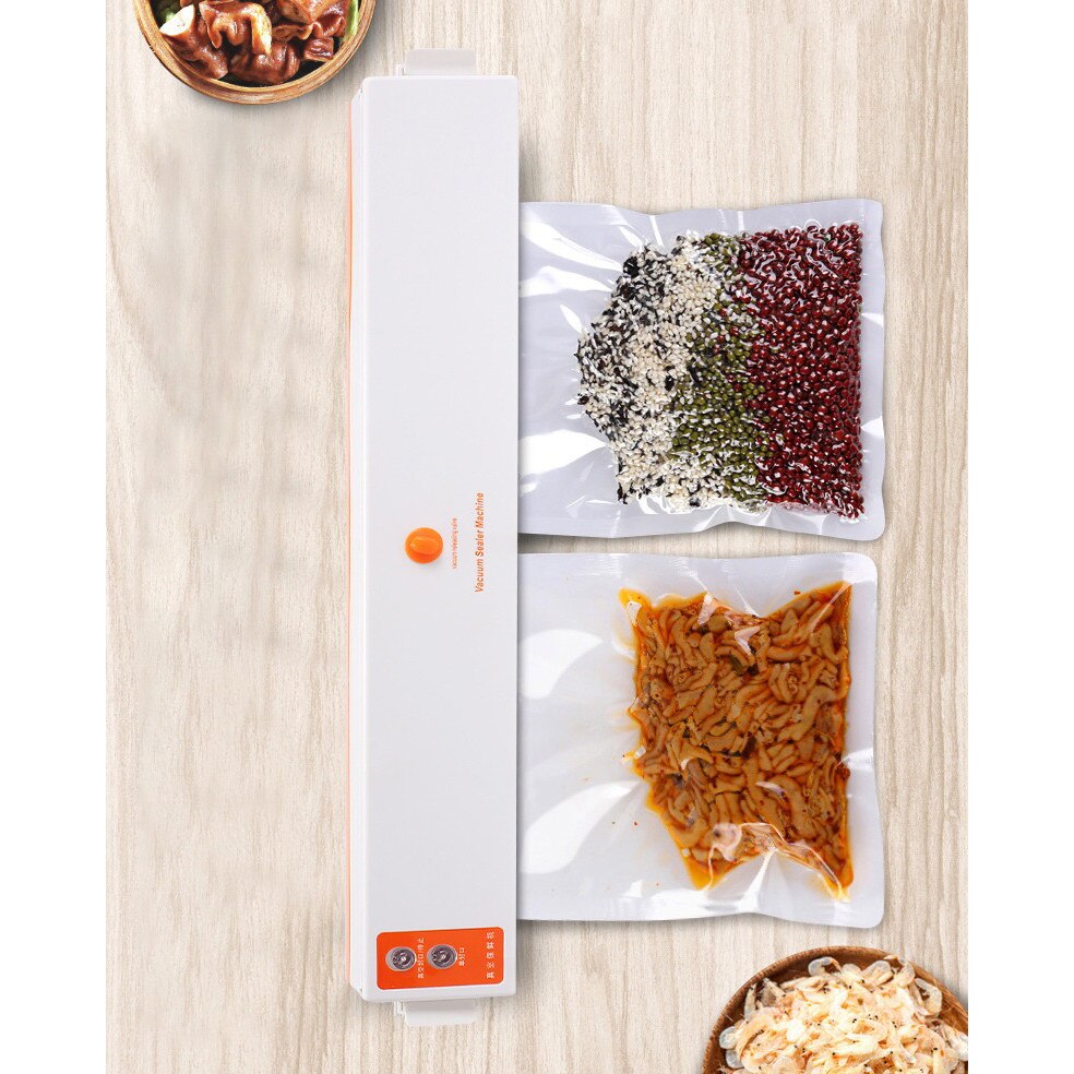 Aparat de Vidat si Sigilat Alimente MRG MG88, cu 10x Pungi Incluse ...