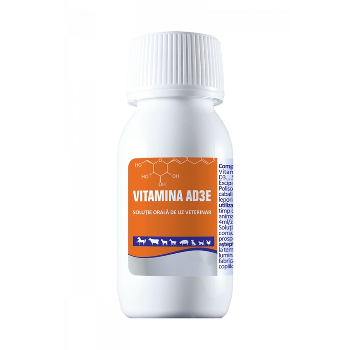 VITAMINA AD3E solutie orala 50 ml - eMAG.ro