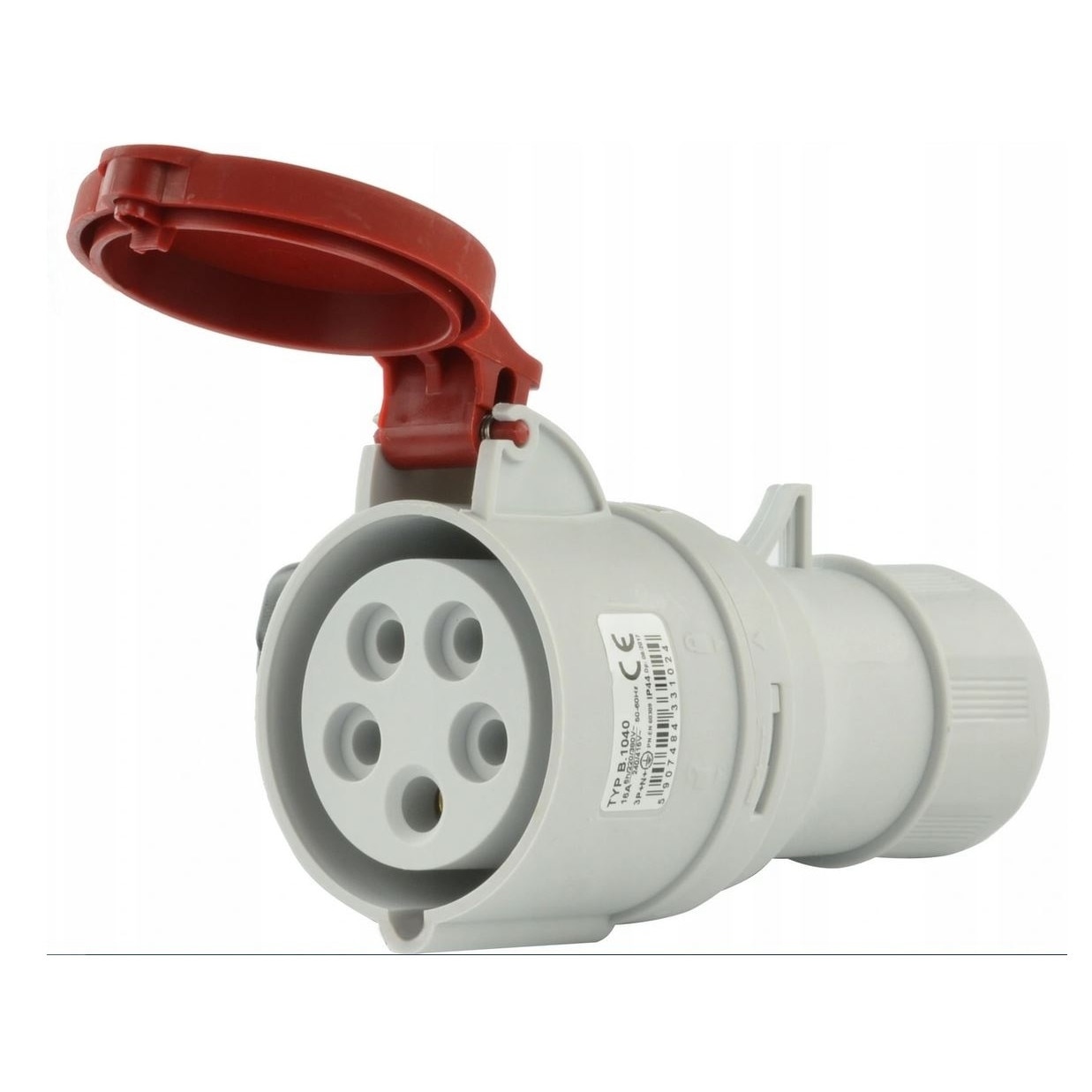 Fisa industriala trifazica mobila [5p] 16A 400V portabil IP44 mama ...