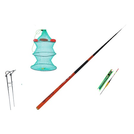 Set undita carbon 5, 4m Cool Angel, pluta inteligenta si linie fir ...