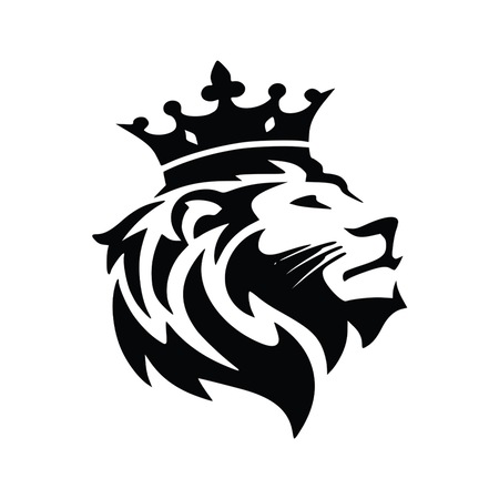 Sticker Lion King Negru, 15 x 15 cm - eMAG.ro