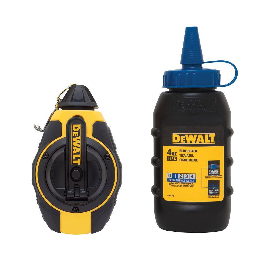 Trasor cu sfoara 30M Dewalt plus Creta delimitare Dewalt 113g - eMAG.ro