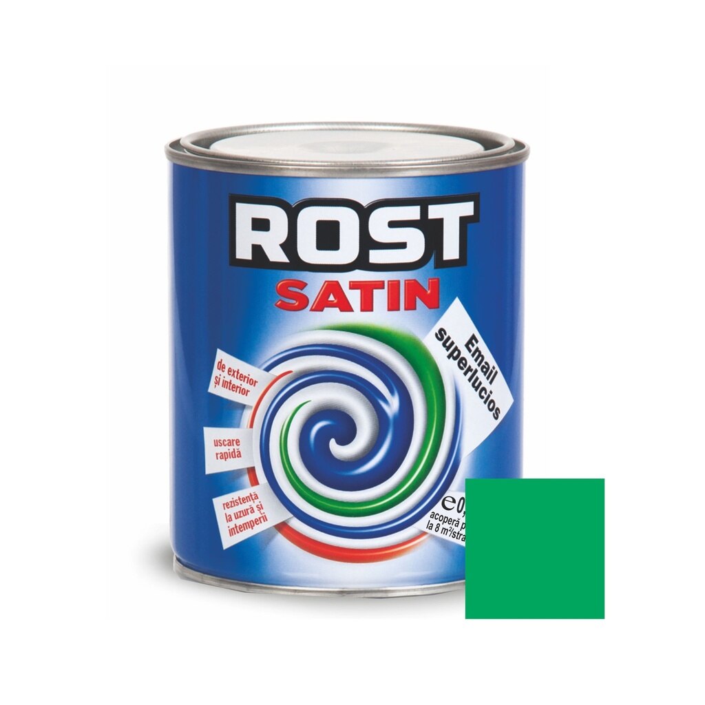 Email superlucios, ROST Satin, vernil 0, 6 L - eMAG.ro