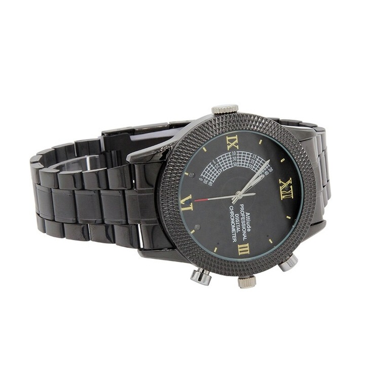 Ceas de Mana cu Camera Video Full HD 1080p, Night Vision, 32 Gb - eMAG.ro