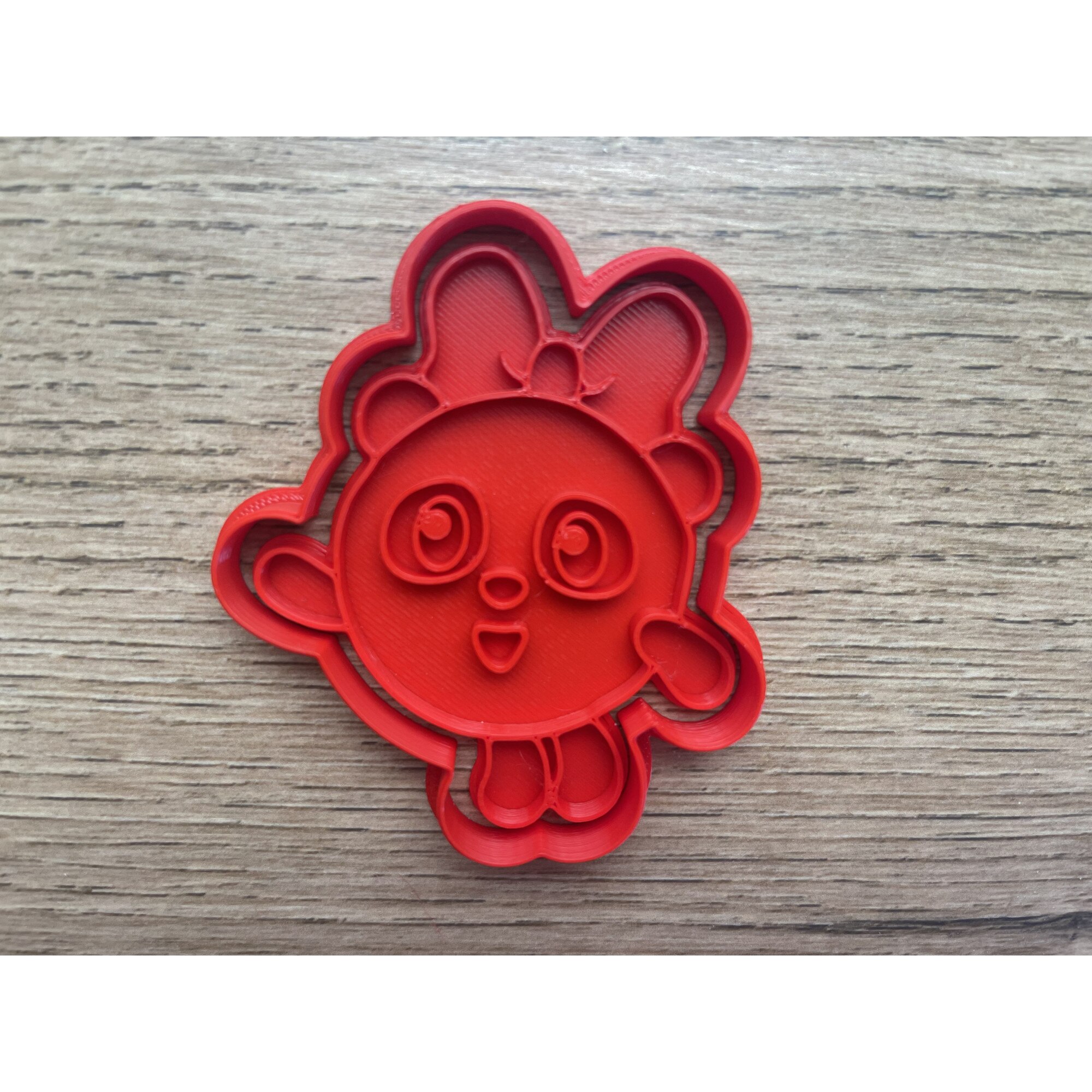 Forma de taiat biscuiti, fursecuri, prajituri, fondant, lut, rosu, din ...