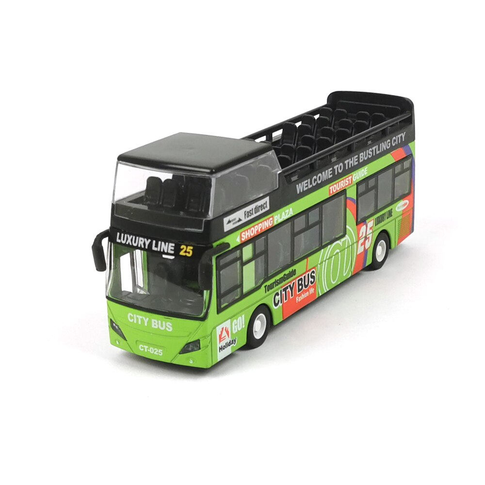 Autobuz pentru copii, Metal, Verde - eMAG.ro