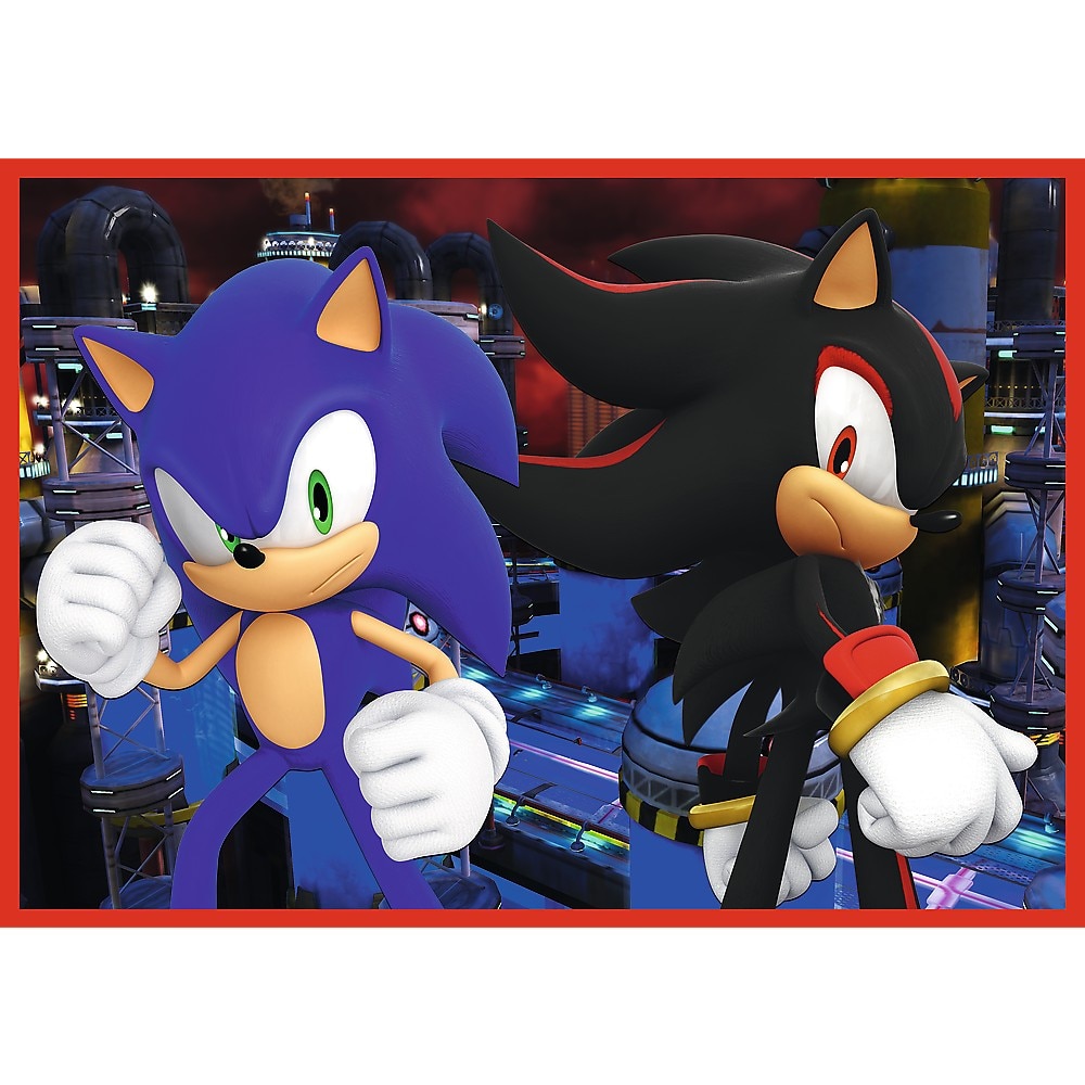 Puzzle Trefl 4 in 1- Sonic, Aventurile lui Sonic - eMAG.ro