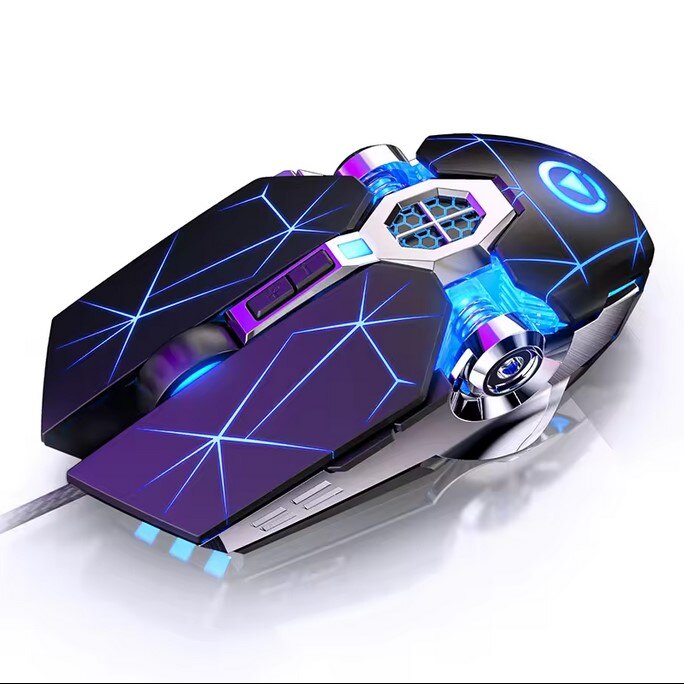 Mouse Gaming cu Fir - Silentios, Ergonomic, Precizie, Control si ...