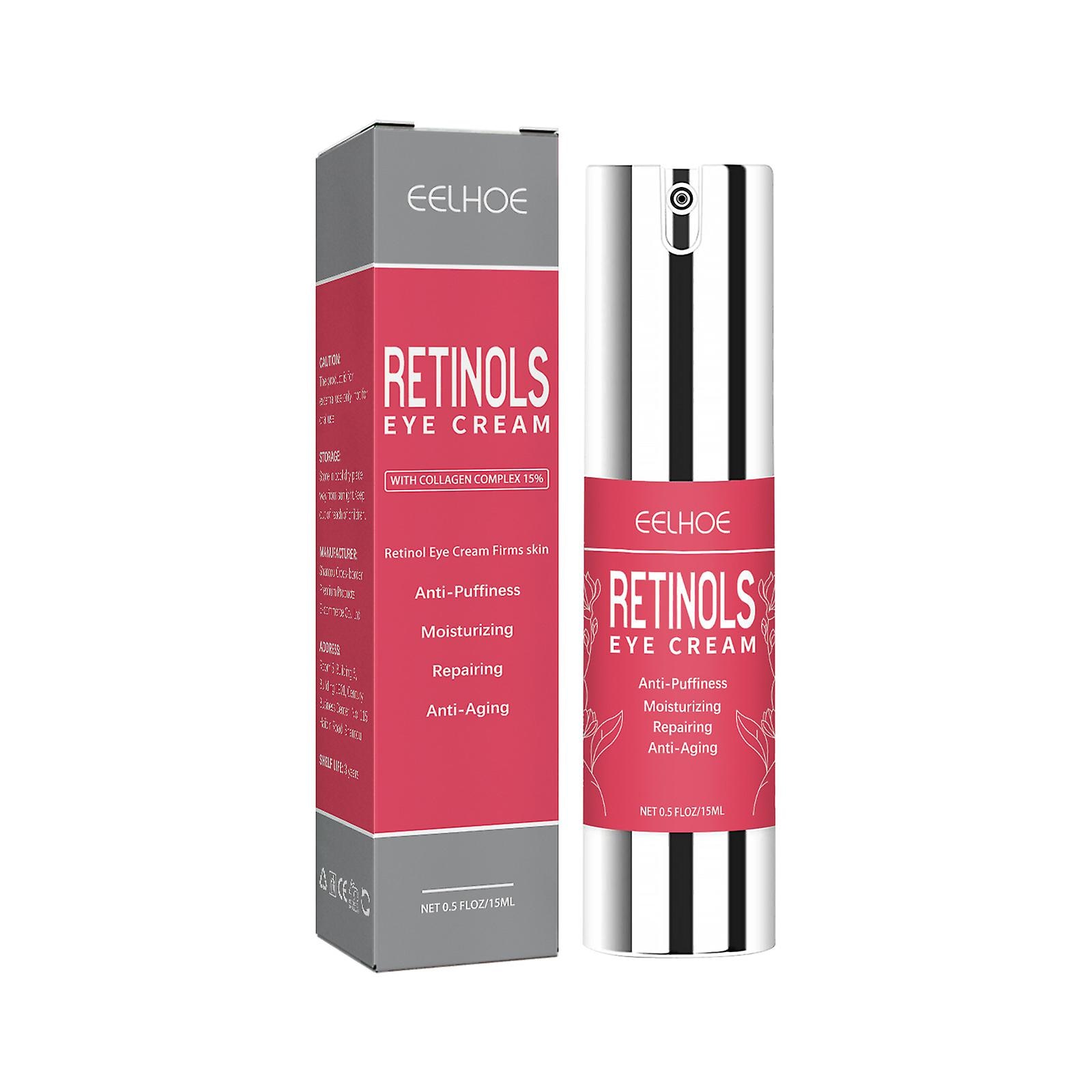 Crema de ochi cu retinol Eelhoe pentru cearcane si pungi, colagen ...