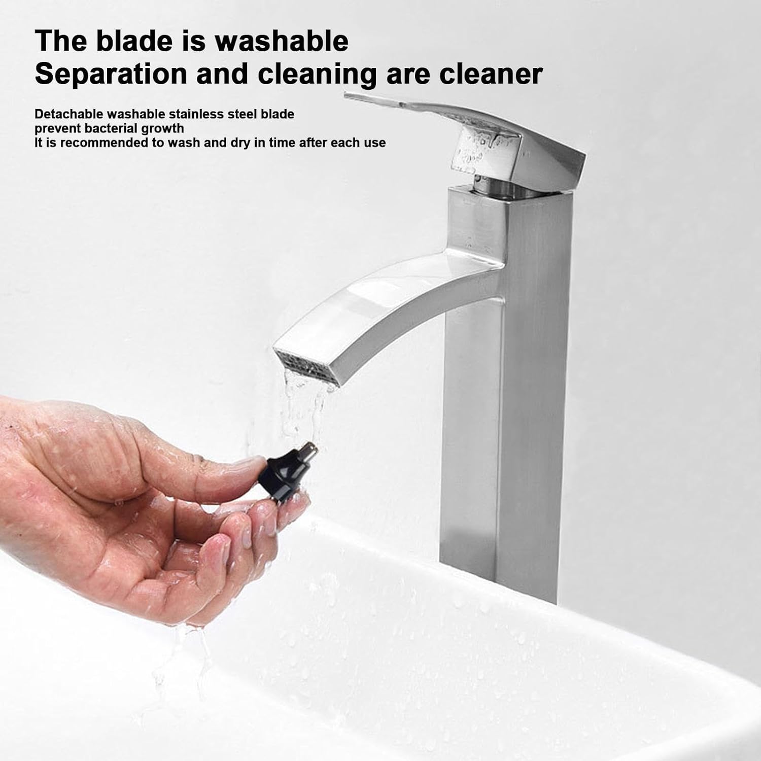 Aparat pentru tuns parul din nas si urechi, USB, Negru - eMAG.ro