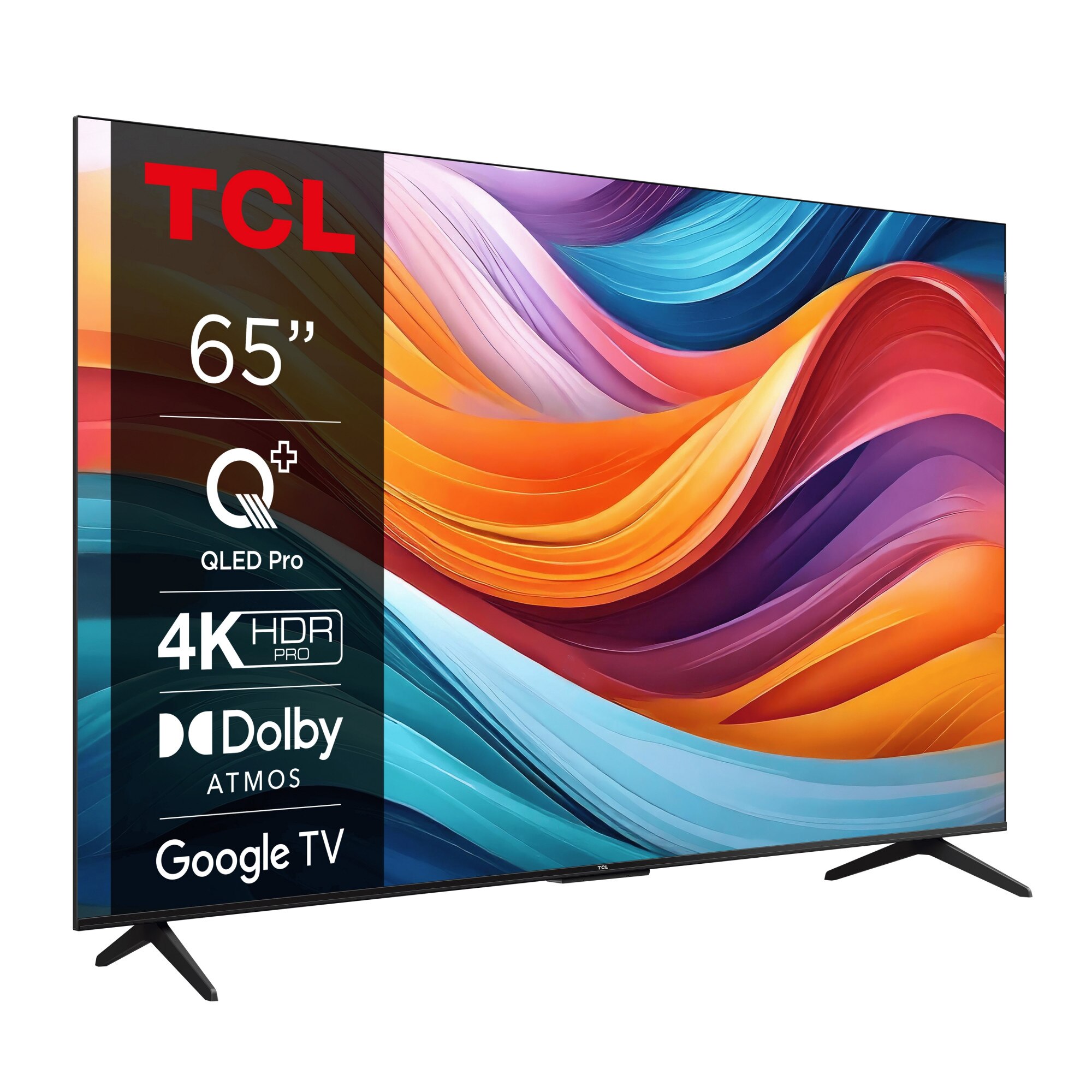 Televizor TCL LED 65T7B, 165 cm, 4K, QLED, HDR, Smart Google TV - eMAG.ro