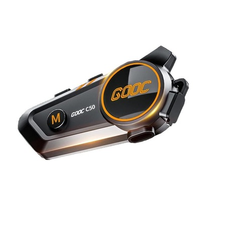 Casca Audio Intercom Moto Impermeabil cu Lumina Ambientala Trei Culori ...