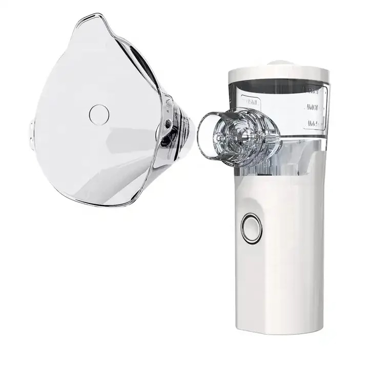 Aparat Aerosoli, Nebulizator portabil ultrasonic, Tehnologie Mesh, 0.4ml/min, Silentios, Culoare ...