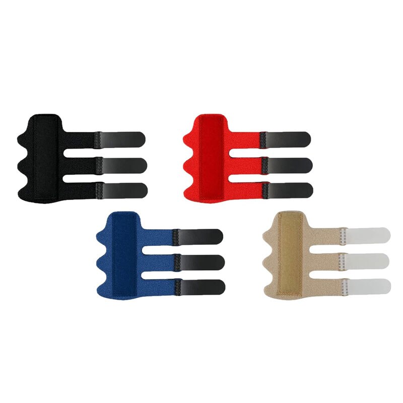 Set 4 Bandaj imobilizare deget, JENUOS®, cu atela din aluminiu ...