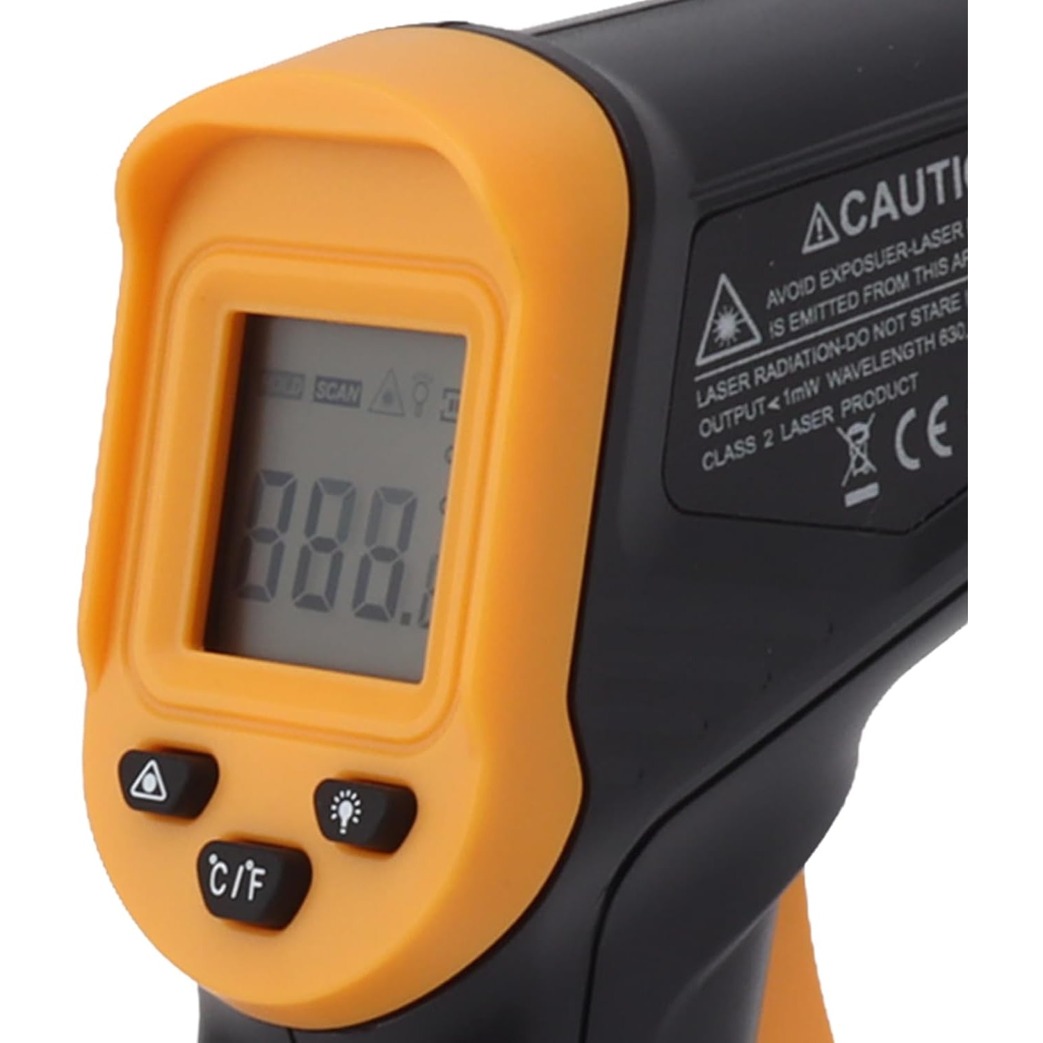 Termometru digital industrial, Zola®, masurare prin infrarosu ...