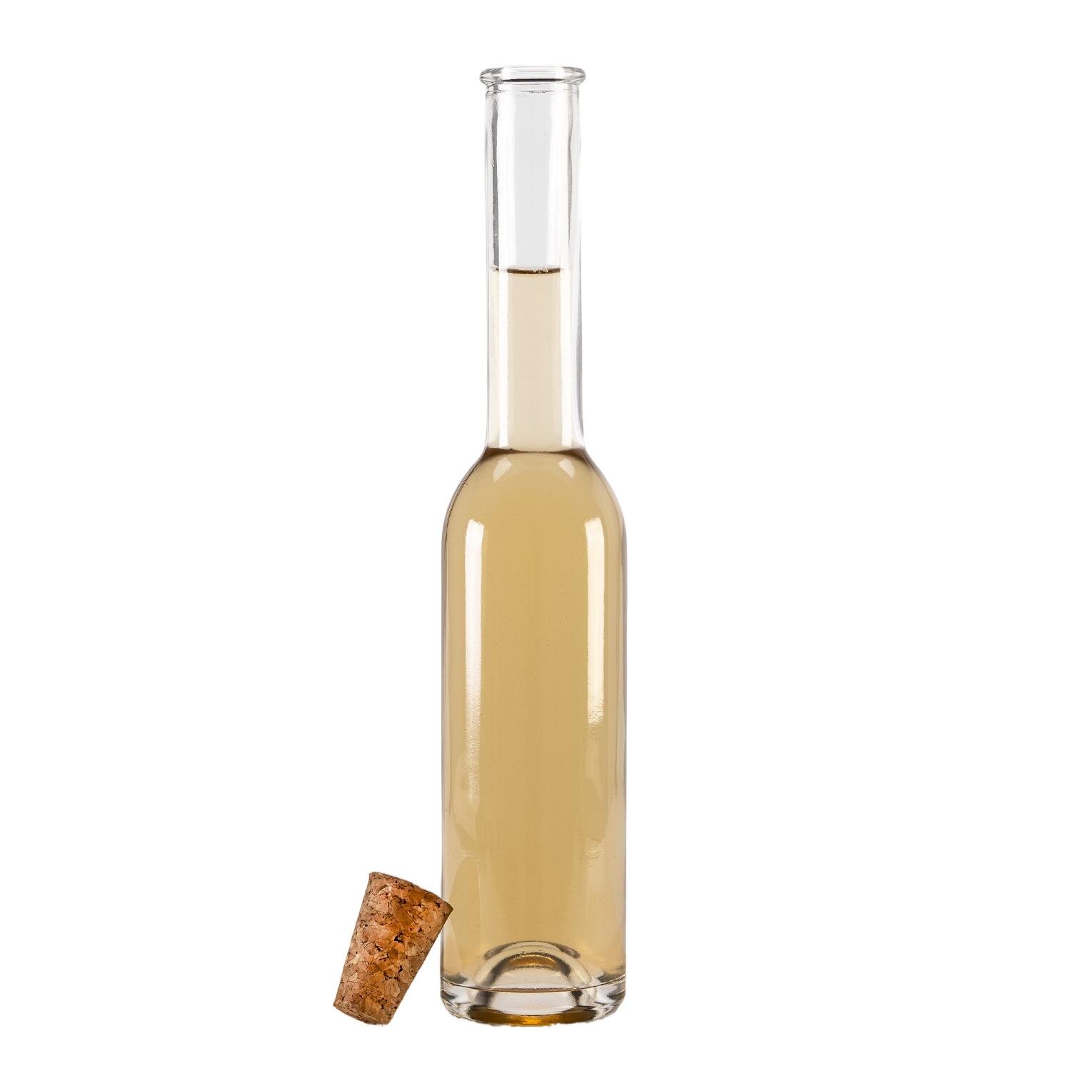 Set 50 sticle cu dop conic, SuperButelki, Sticla, 4.9 x 25 cm, 200 ml ...