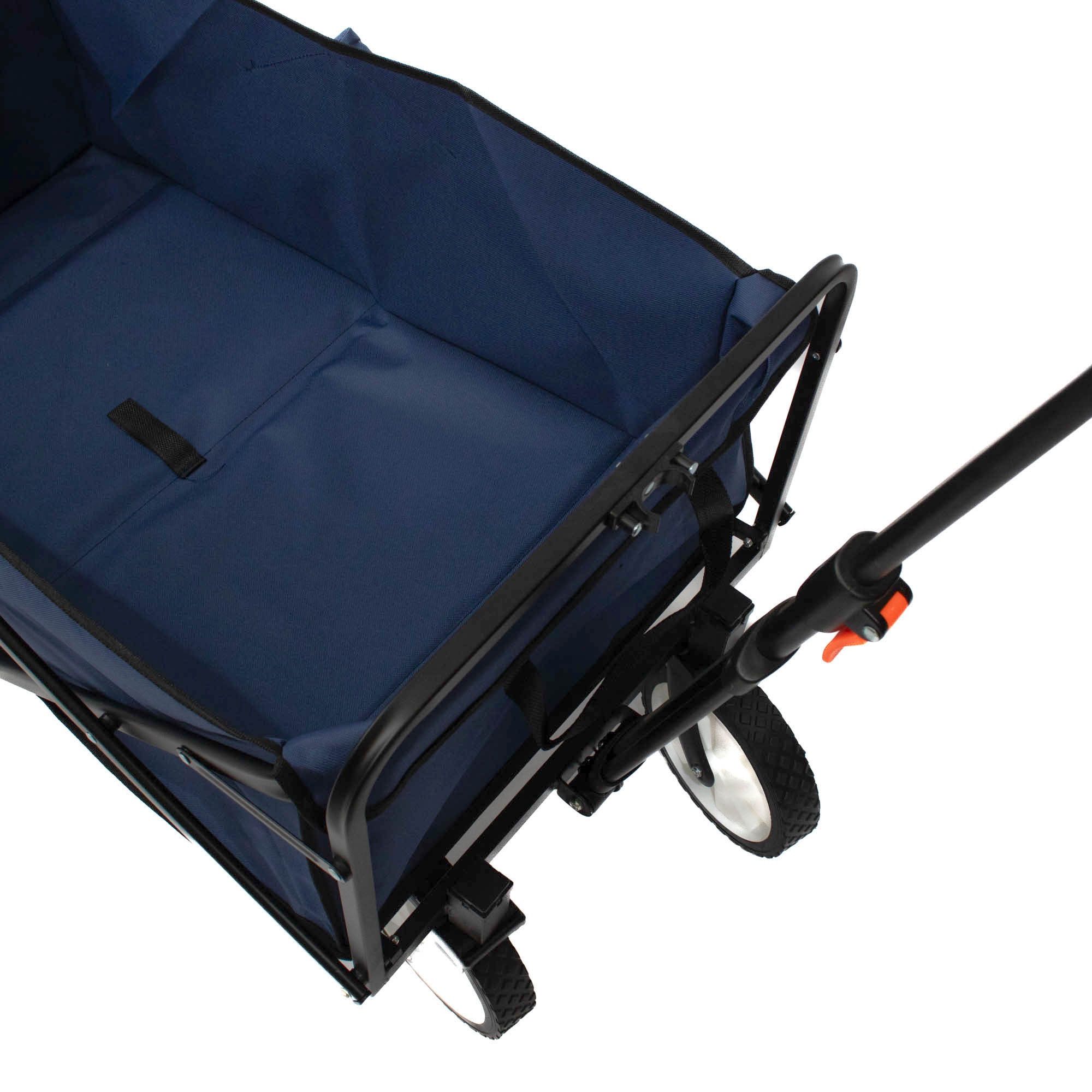 Carucior pliabil de gradina, Master, 4 roti, 100 L, 94x50x102 cm ...