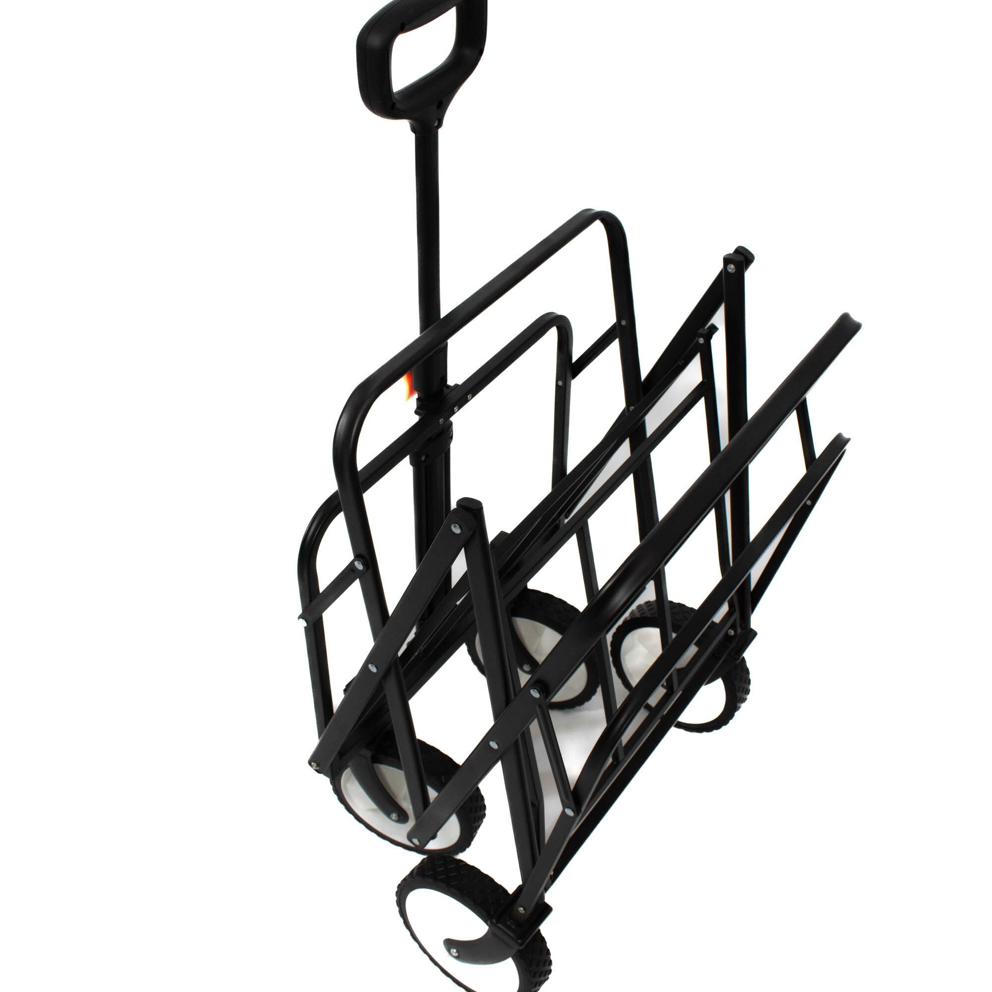 Carucior pliabil de gradina, Master, 4 roti, 100 L, 94x50x102 cm ...