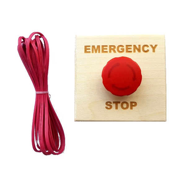 Buton panica sauna Sentiotec rosu - eMAG.ro