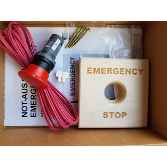 Buton panica sauna Sentiotec rosu - eMAG.ro