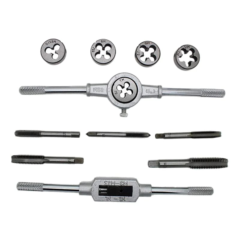 Set profesional filiere si tarozi, 12 piese, otel - eMAG.ro