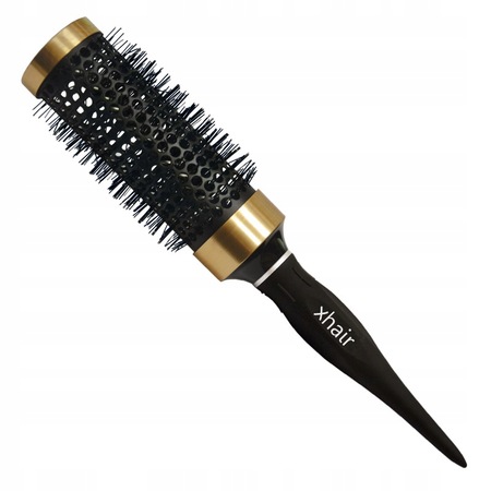 Perie de par rotunda termica 40 mm, XHAIR, maner antiderapant, ac de ...