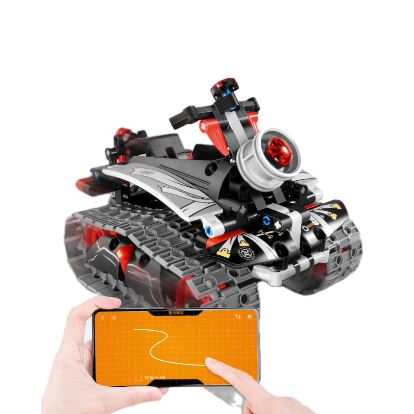 Kit de constructie robot 3-in-1 telecomandat pentru copii, Cu ...