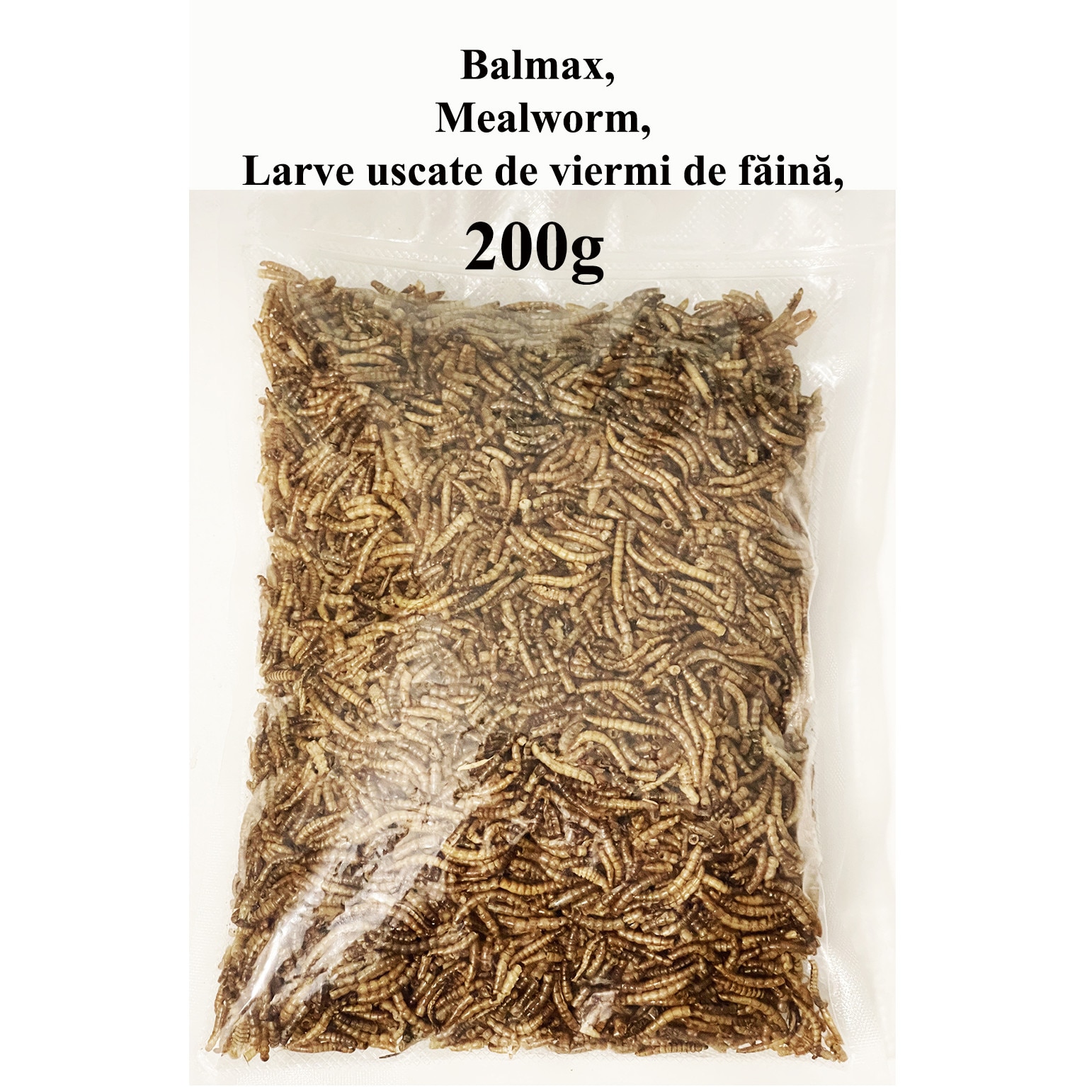 Viermi de faina deshidratati, Balmax, 200g - eMAG.ro