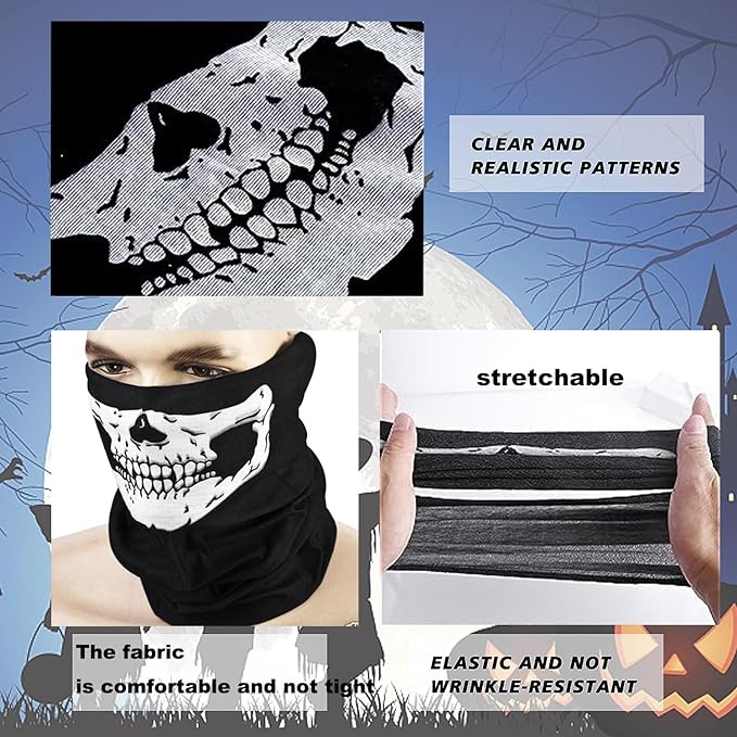 Costum Grim Reaper, set din 4 piese - mantie Moartea fioroasa, manusi ...