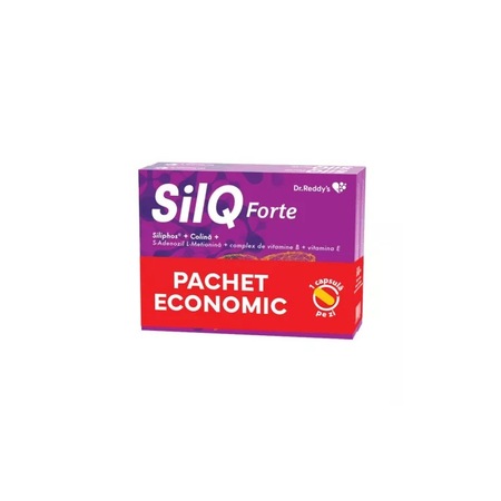 Pachet economic SilQ Forte, 15+15 capsule, Dr. Reddy's - eMAG.ro