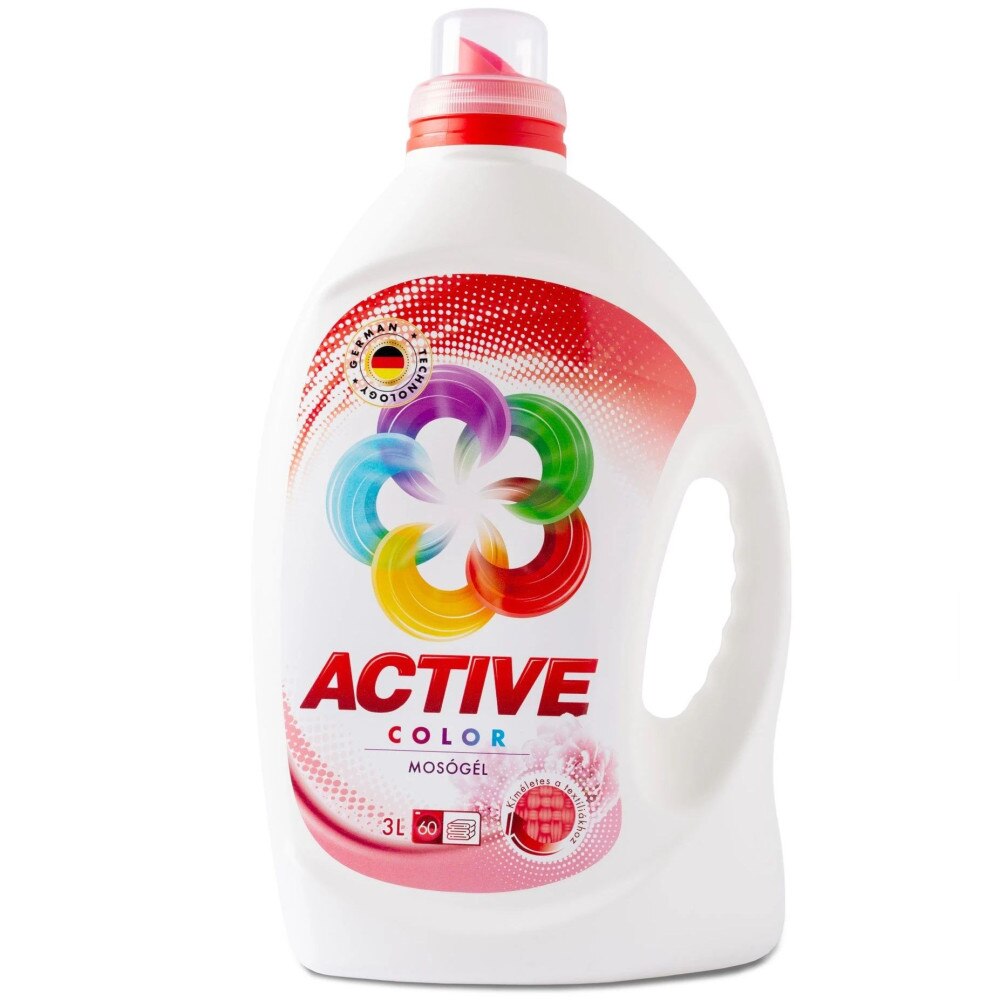 Detergent universal, Active, Color, 60 spalari, 3 L - eMAG.ro