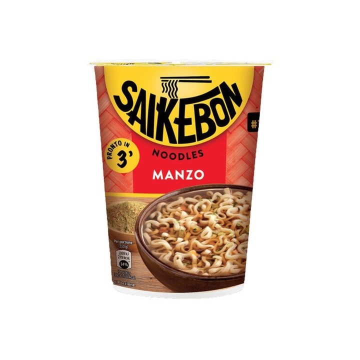Noodles Saikebon, cu aroma vita, 60g - eMAG.ro