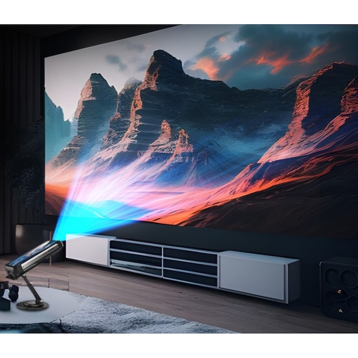 Telefon mobil Unihertz Tank 3 Pro, 5G, Proiector video 100 Lumeni, 32GB ...