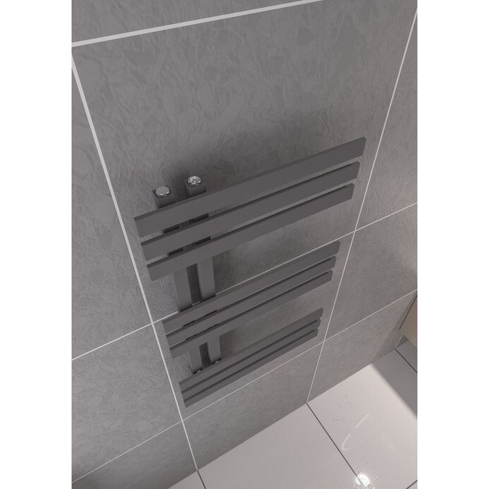 Radiator Design Modern baie 500x1200 mm, decorativ negru antracit ...