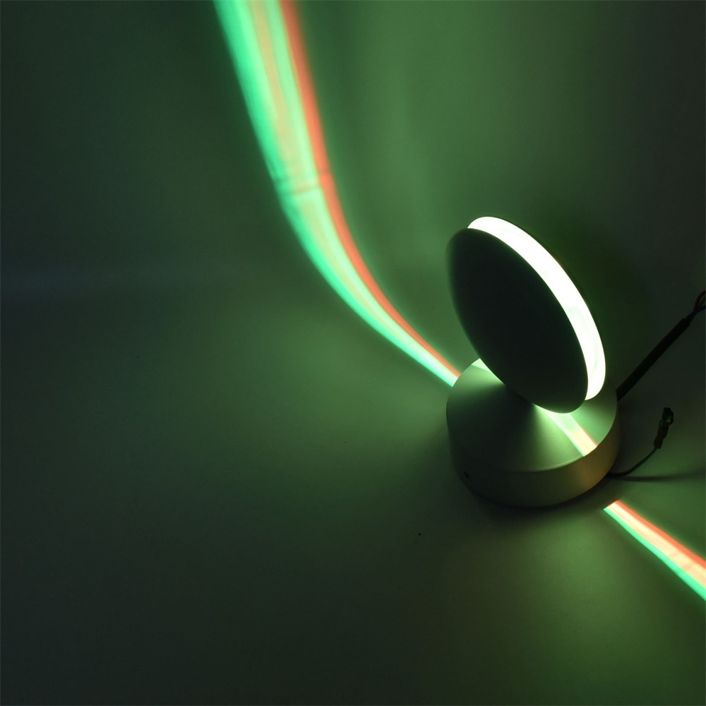 Lampa de perete LED, Aluminiu, RGB cu telecomanda, 10W, 10x11x16cm ...