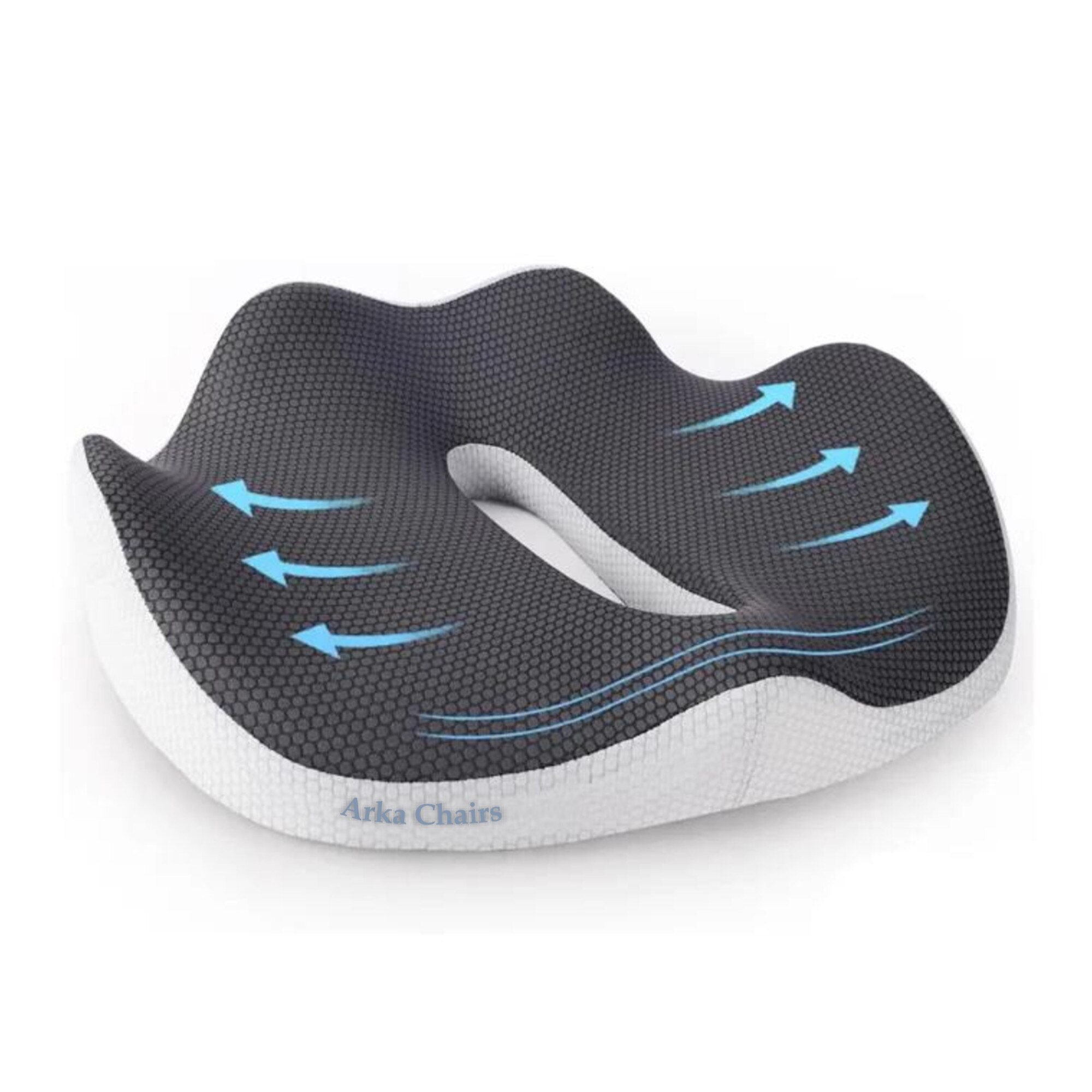 Perna ortopedica sezut, spuma cu memorie, husa lavabila, respirabila si ...