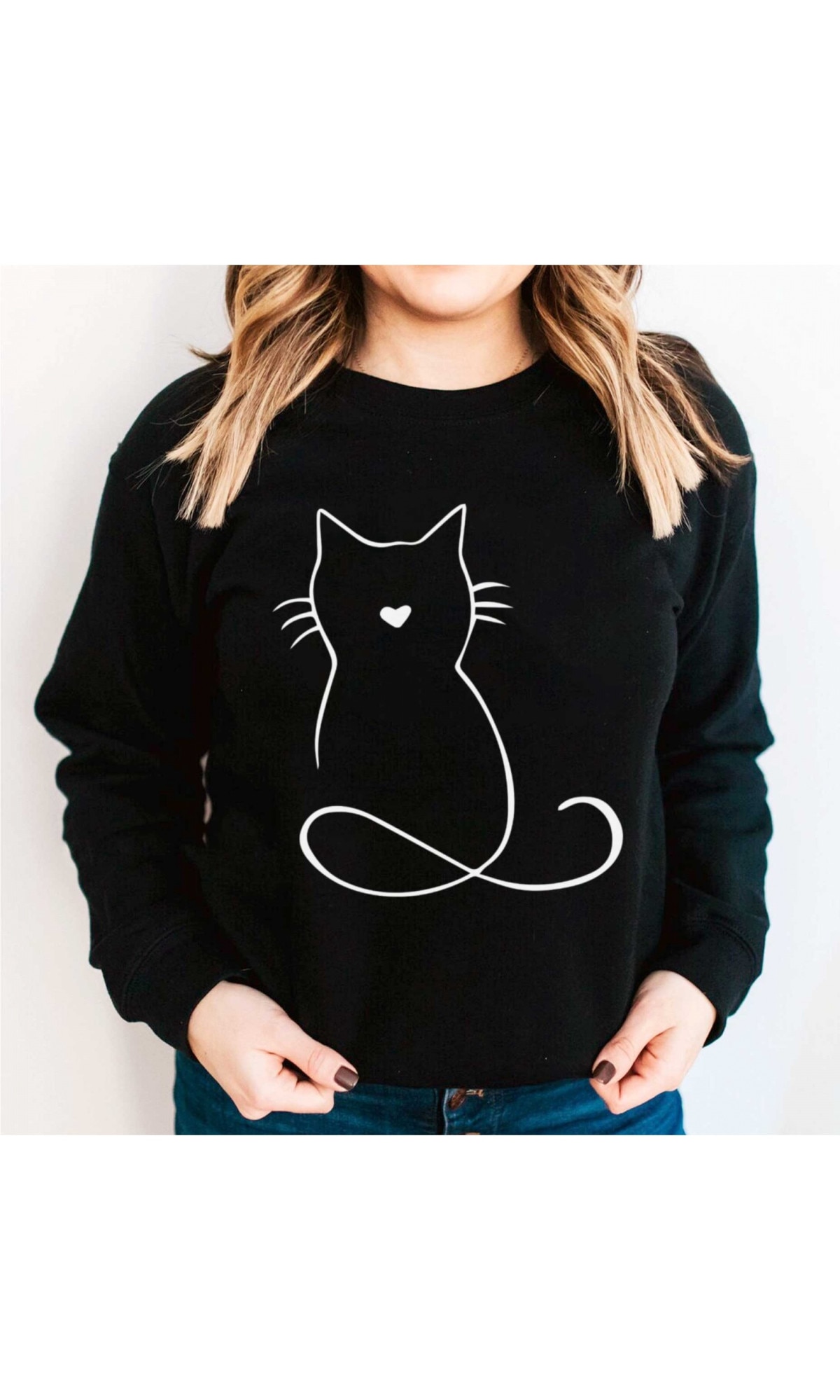 Bluza Drawing Cat 17577 - eMAG.ro