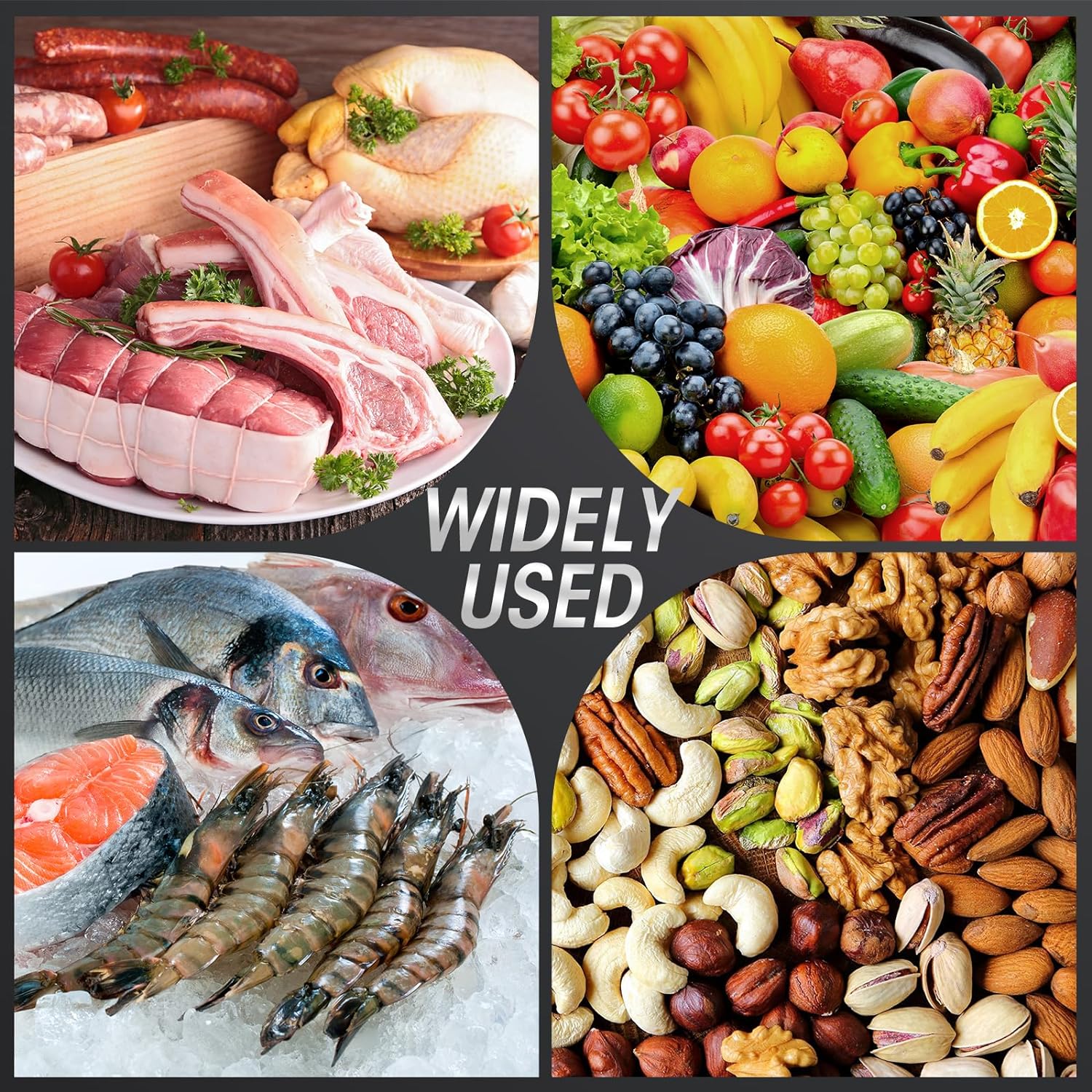 Aparat de Vidat si Sigilat Alimente Wanty®️, Putere 135W, Bara de ...