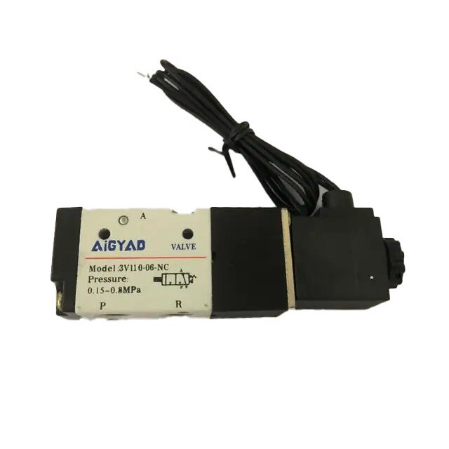 Electrovalva pneumatica 3 cai (o intrare si 2 iesiri) pentru control ...