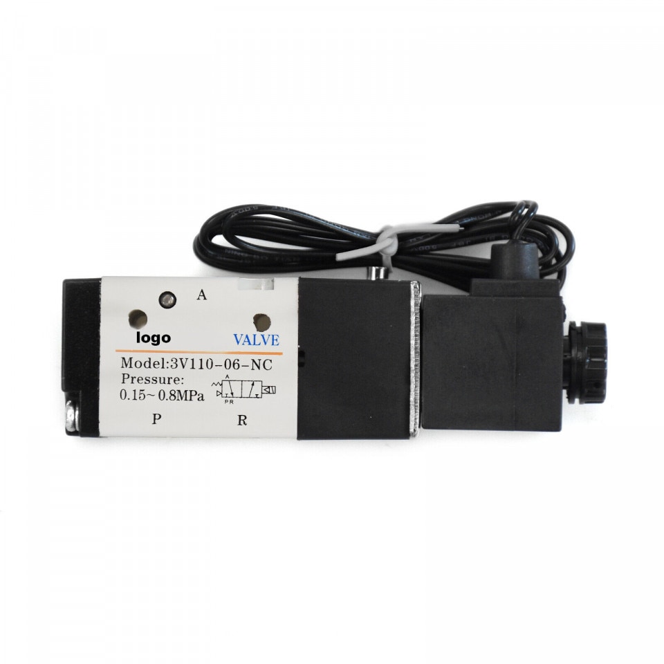 Electrovalva pneumatica 3 cai (o intrare si 2 iesiri) pentru control ...