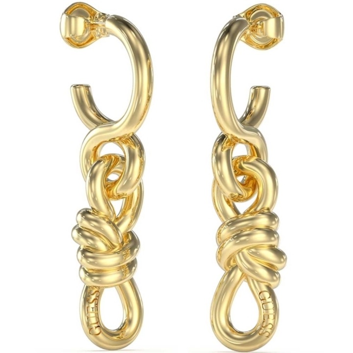 Cercei Guess Modern Love lungi cu infinit JUBE04004JWYGT-U, Auriu - eMAG.ro