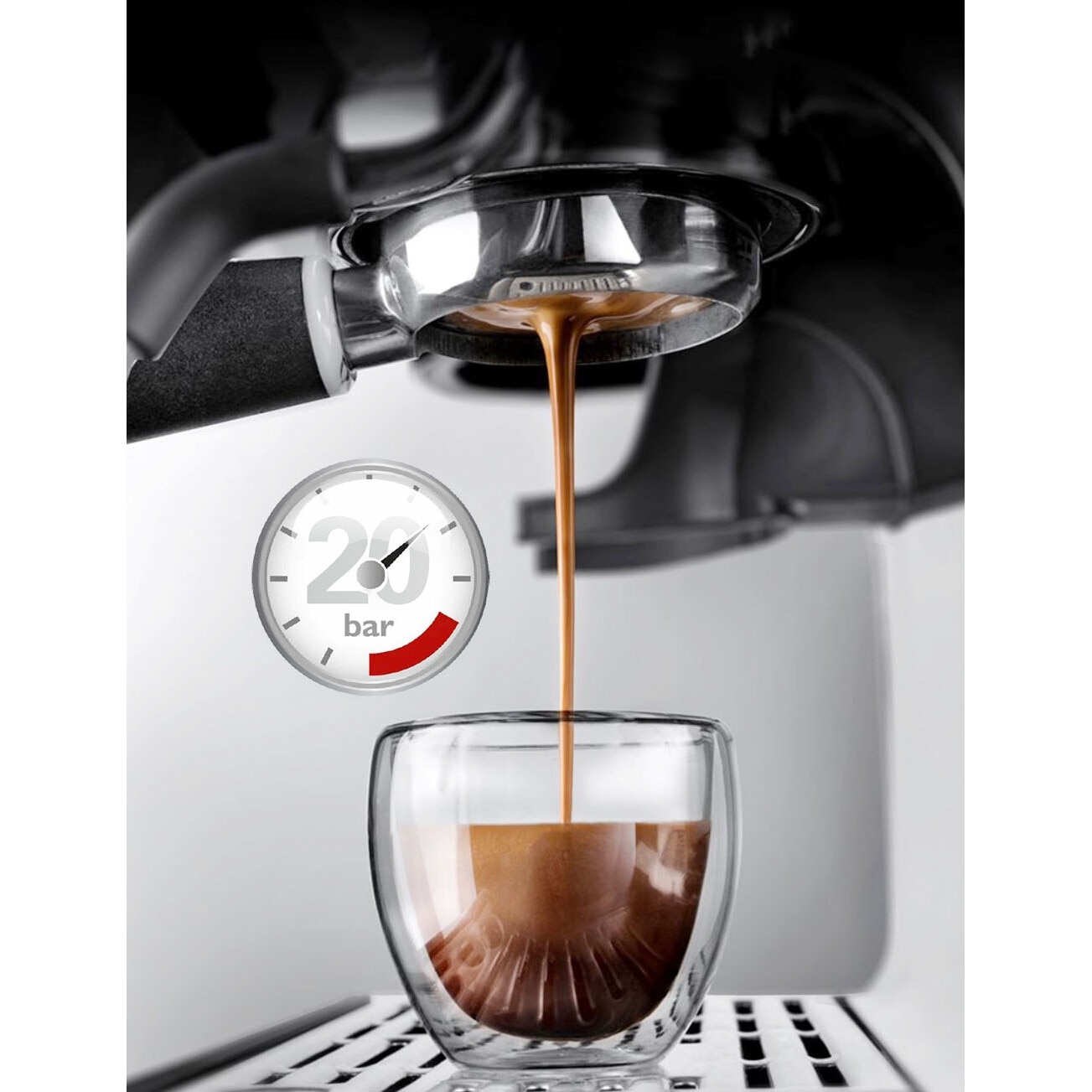 Кафе машина за еспресо ZASS Pro Line ZEM 11, полупрофесионална, Мощност ...