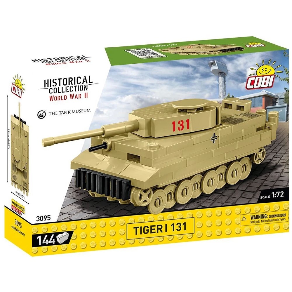 Set de Construit Tiger I 131, 144 piese - eMAG.ro