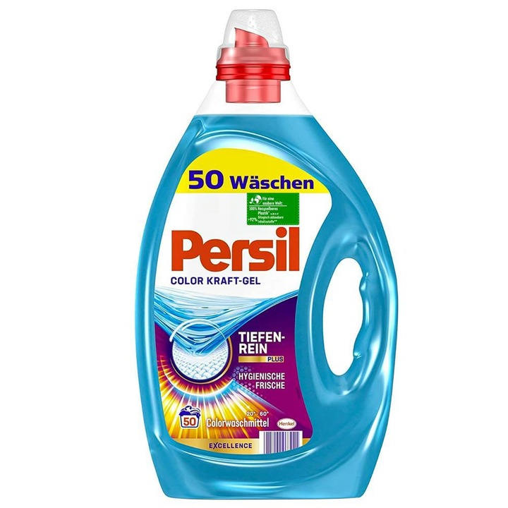 Detergent lichid Persil Color Gel, 50 spalari, 2.5L - eMAG.ro