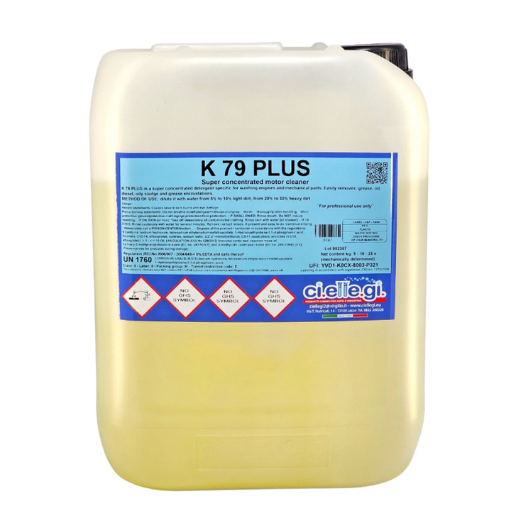 Solutie degresanta motoare superconcentrata, k79 plus, 10kg - eMAG.ro