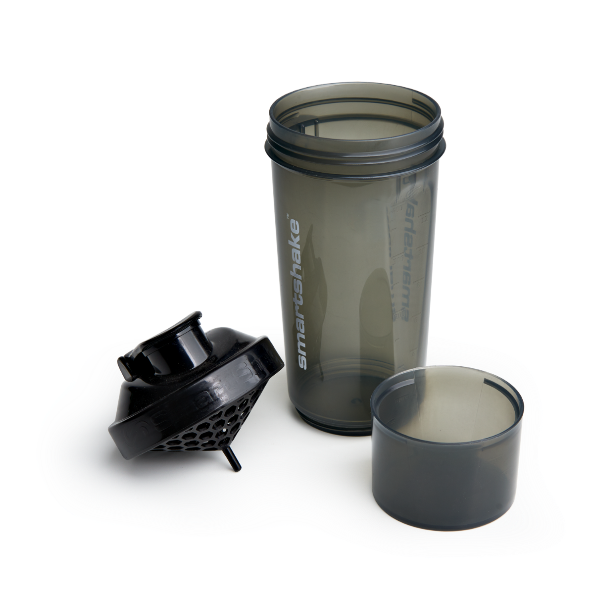 Shaker Slim Gunsmoke Black 500ml, SmartShake - eMAG.ro