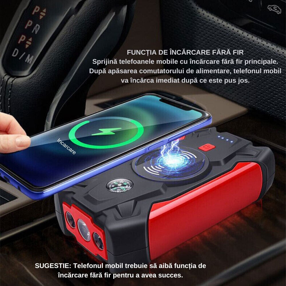 Starter Auto Profesional, Exaltus®, Multifunctional, Pentru motoare ...