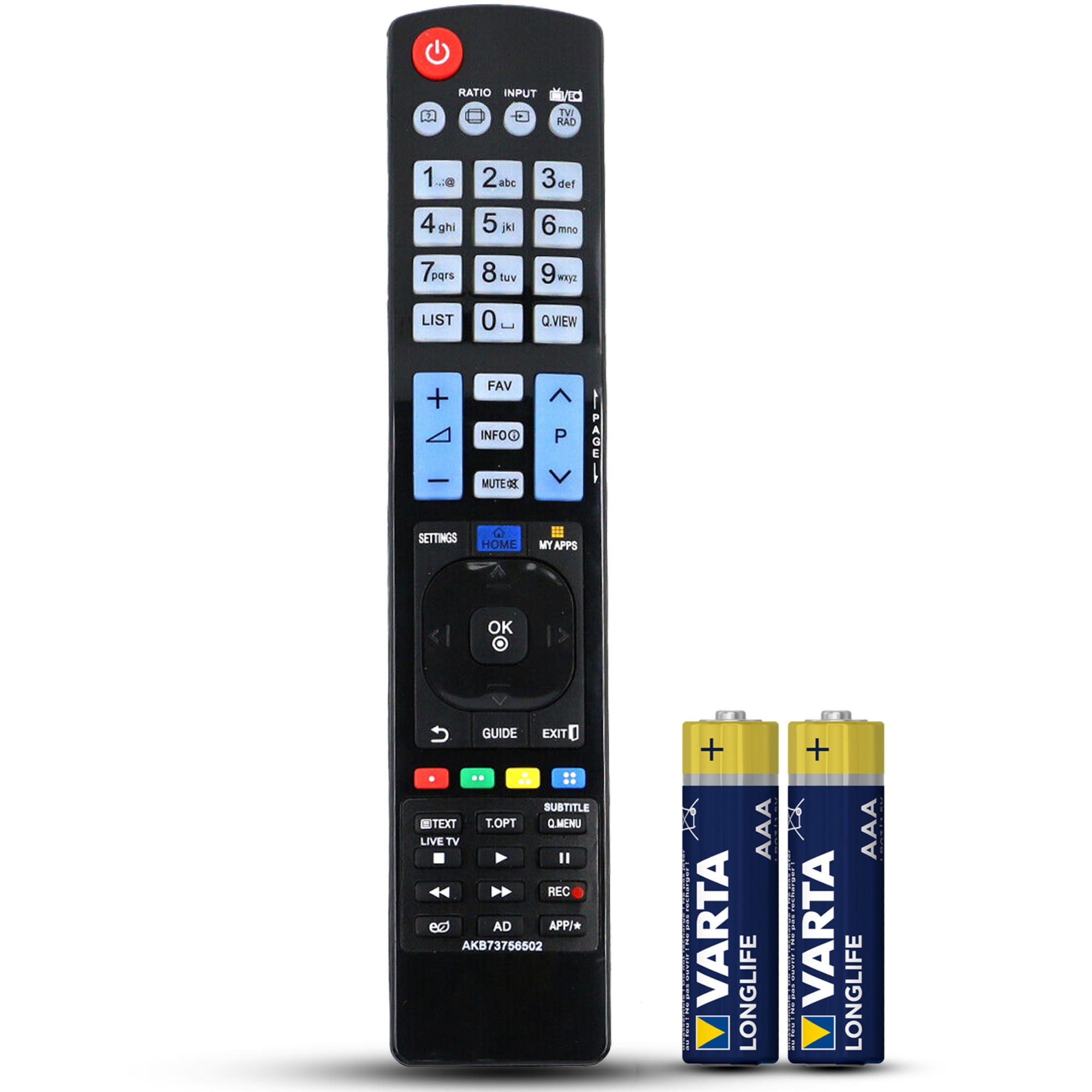 Telecomanda compatibila LG Smart, AKB73756502, butoane dedicate 3D, My ...