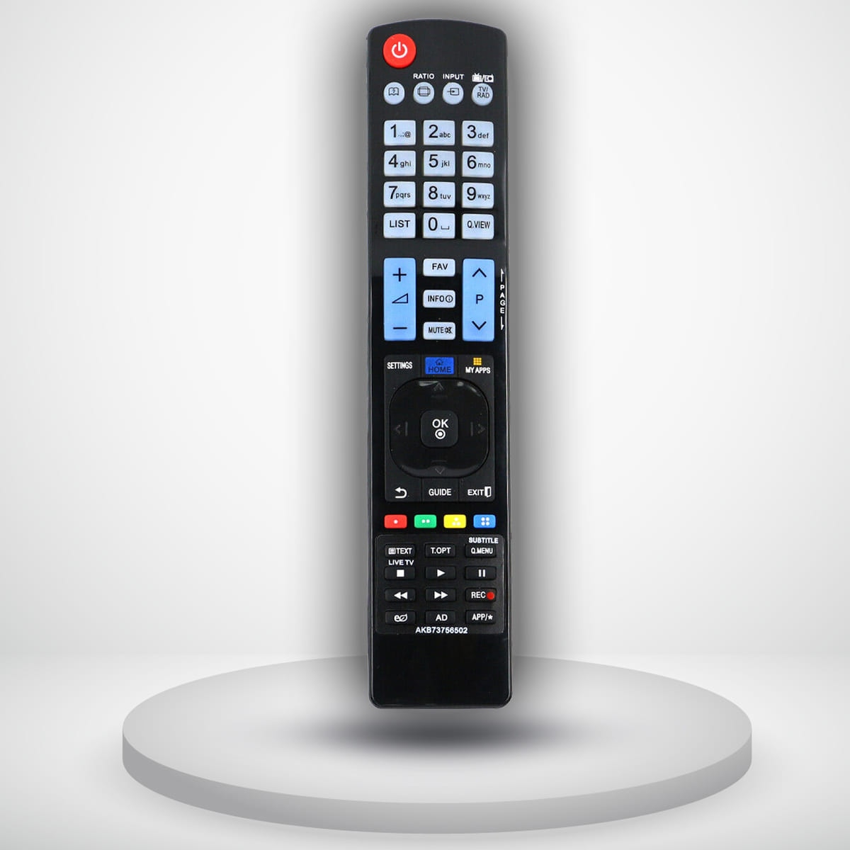 Telecomanda compatibila LG Smart, AKB73756502, butoane dedicate 3D, My apps, Smart, TEMIX ...